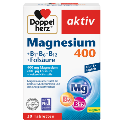 Doppelherz aktiv
Magnezijum 400