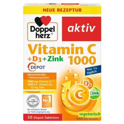Doppelherz aktiv
Vitamin C 1000
