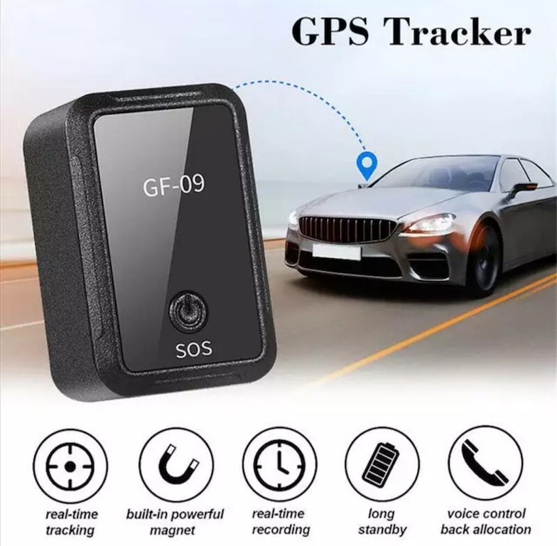 GF-09 Mini GPS uređaj za praćenje auta tracker lokator