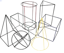 Geometrijska tela žičana (7/1)