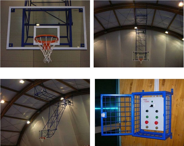 Elektropodizna košarkaška konstrukcija (komplet)