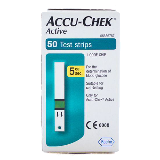 Accu-Chek® Active trake, 50 kom