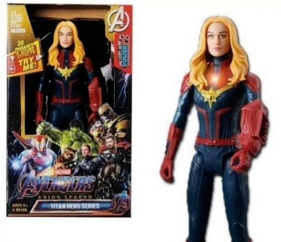 Avengers osvetnici Captain Marvel akciona figura sa efektima