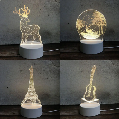 Lampa sa 3D iluzijom