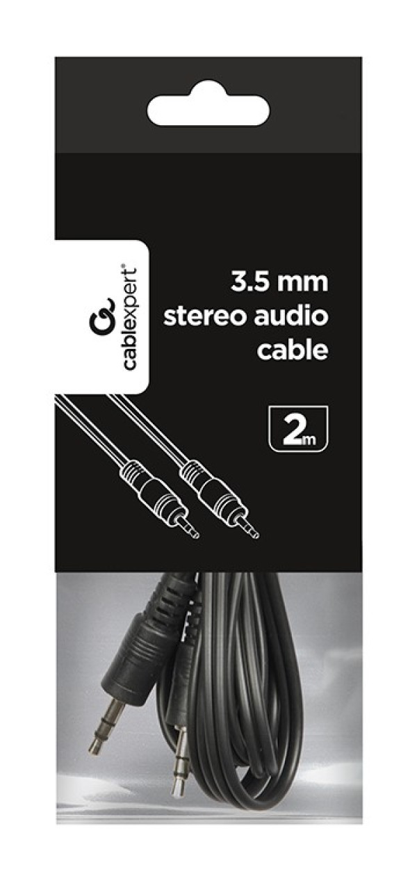 CCA-404-2M Gembird 3.5mm stereo plug to 3.5mm stereo plug audio AUX kabl 2m