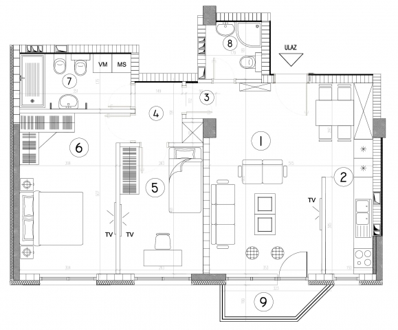 NOVA DETELINARA, 71 m2, 185000€