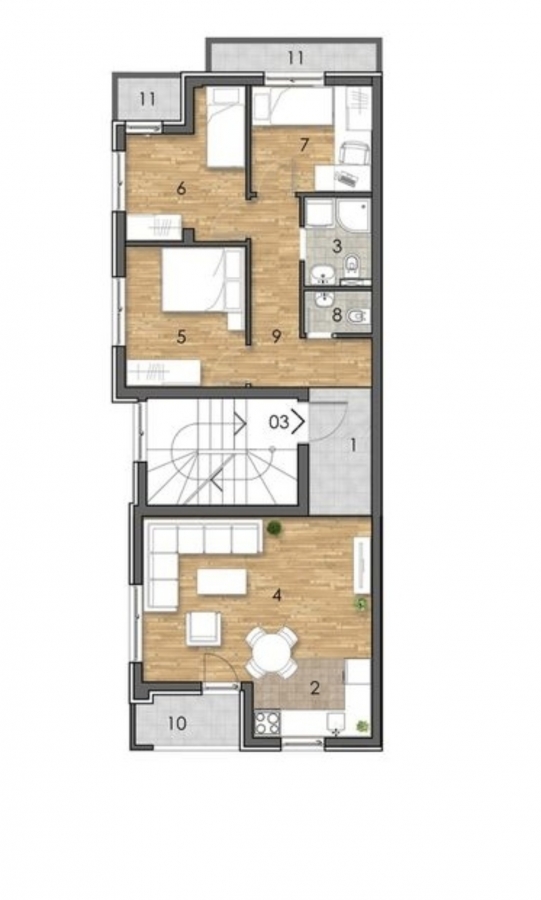 SREMSKA KAMENICA, 70 m2-145.950€ SA PDV UKNJIZEN