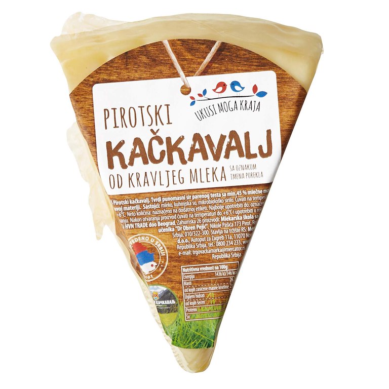 Umk sir pirotski kačkavalj od kravljeg mleka umk