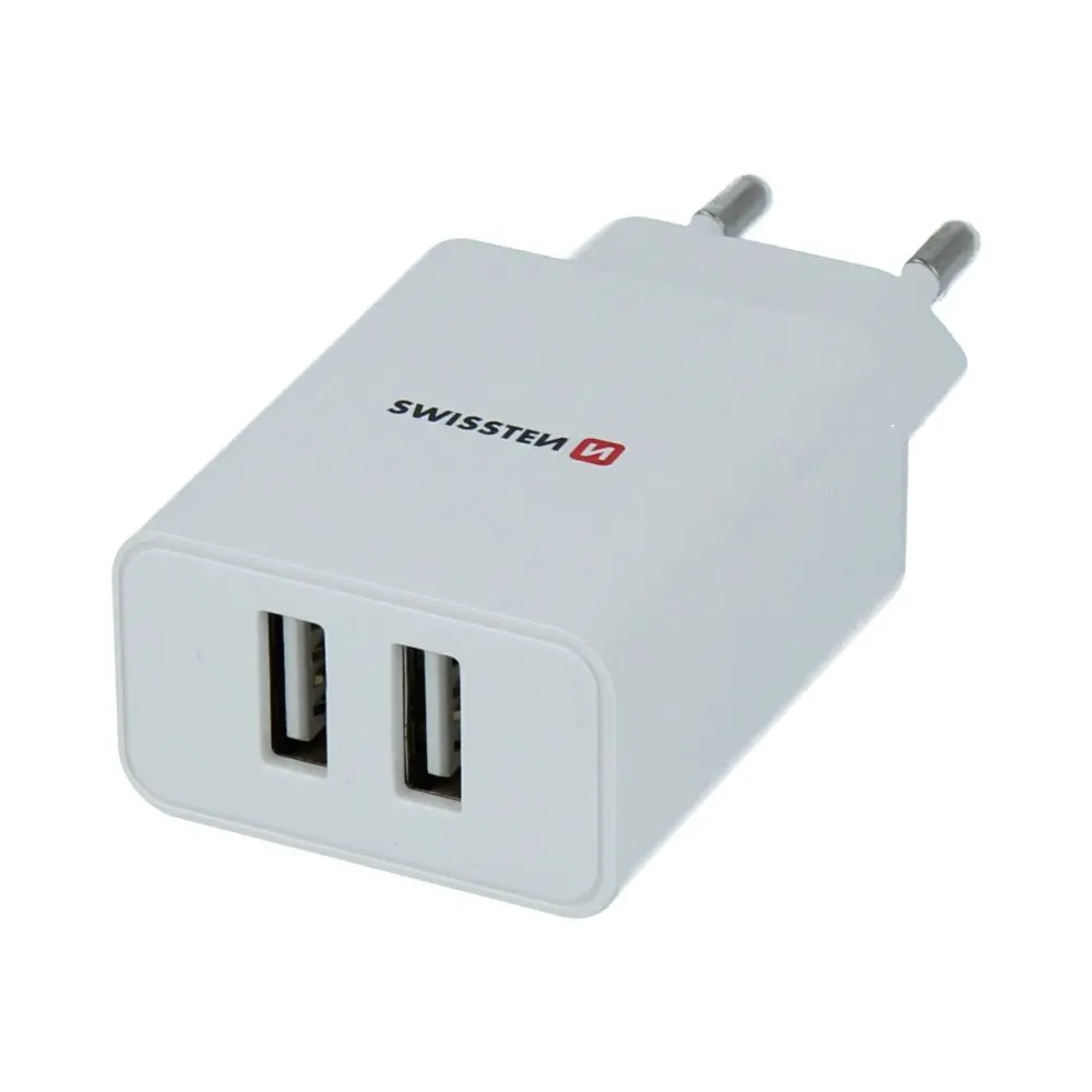 Swissten Punjač 2 x USB 2.1 + LIGHTNING