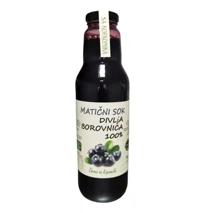 Matični sok od divlje borovnice 800ml