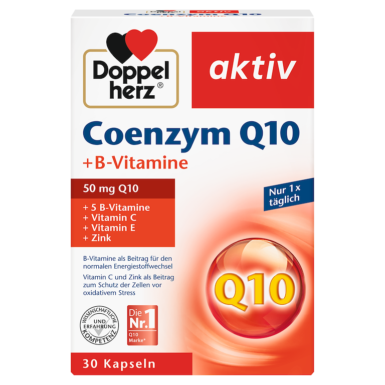 Doppelherz Aktiv Coenzyme Q10+B Vitamine 30 kapsula