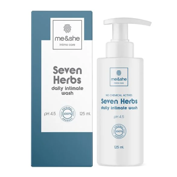 Me&She Seven herbs gel za svakodnevnu intimnu negu 125ml