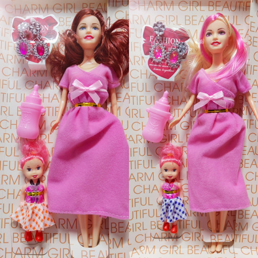 Lutka u setu sa dejčicom lutkom i šlašicom