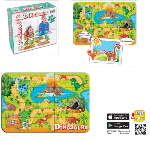 Dino park puzzle Jagu