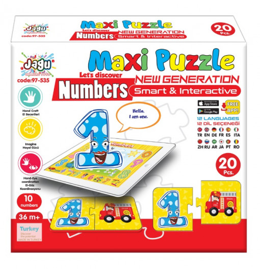 Maxi brojevi Jagu puzle