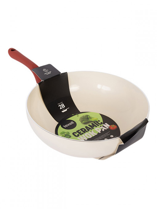 Tiganj Wok keramički 28cm Texell TPC-W28