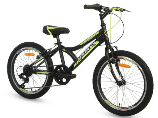 Bicikl CASPER 200 20"/6 crna/neon žuta MAT