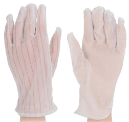 STC5201 ESD gloves, PVC dots