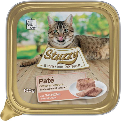 STUZZY Pate Pašteta za mačke s lososom, 100g