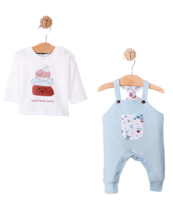 Just Kiddin baby set za bebe 2 u 1 od 0-3 meseca Spa&Chill Multicolor-17000631