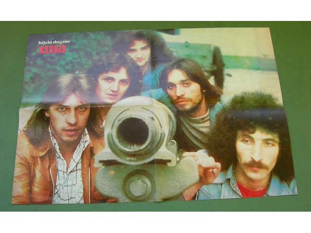 Bijelo dugme, stari poster iz 70-ih