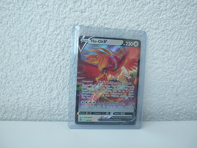 Ho-oh V 140/195- Silver Tempest - Pokemon