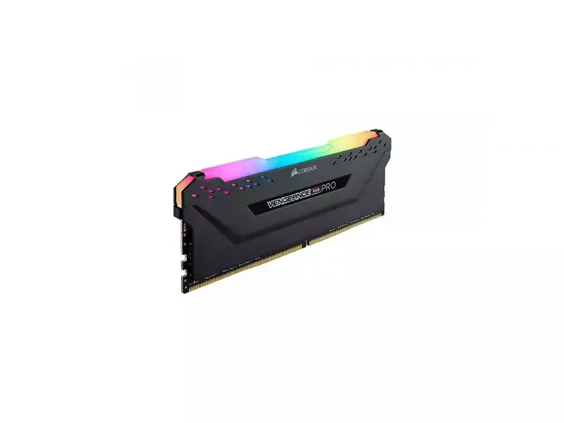 CORSAIR VENGEANCE RGB PRO 16GB (2 X 8GB) DDR4 DRAM 3600MHZ C18 MEMORY KIT — BLACK CMW16GX4M2C3600C18