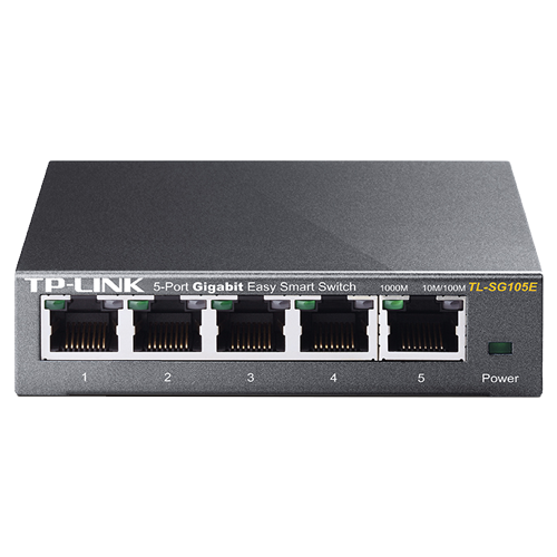 TP-LINK 5-Port Gigabit Easy Smart Switch - TL-SG105E Web upravljivi, 5 RJ-45 portova, 2K