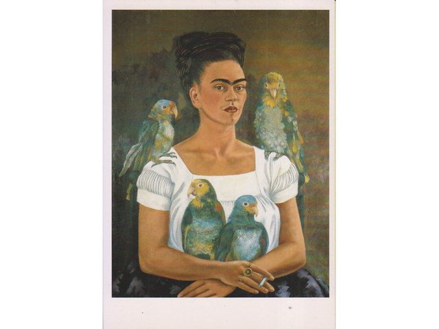 FRIDA KALO: Me and My Parrots, 1941