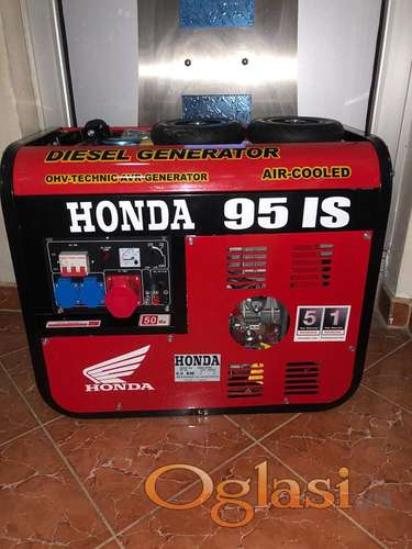 Agregat dizel HONDA 9.5 Kw trof-monofazni