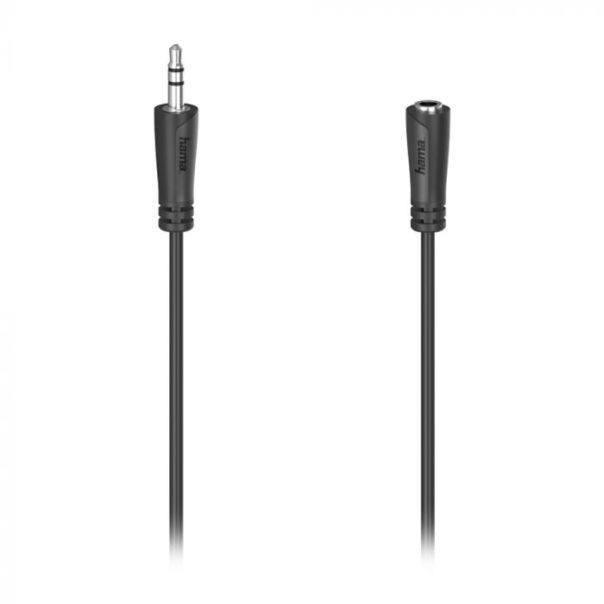 HAMA Audio kabl produžni 3.5mm (muš) - 3.5mm (žen), 3m