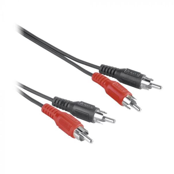 HAMA Audio Kabl 2x činč (muški) - 2x činč (muški), 1.5m