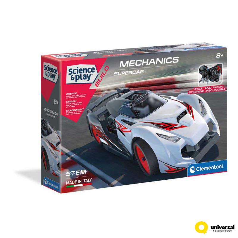 CLEMENTONI MECHANICS LAB RACING CARS