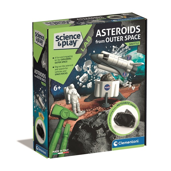 CLEMENTONI NASA ASTEROID DIG KIT SET