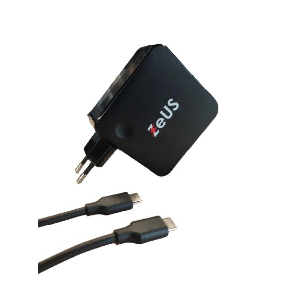 Punjač univerzalni ZEUS ZUS-NB65 PDC USB-C 65W za laptop,tablet,smart phone