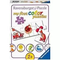 Puzzle za najmlađe Boje oko mene 6x4 delova My First Color Puzzles Ravensburger 03007