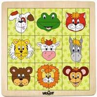 WoodyLand - Puzzle za najmlađe: Likovi životinja 91104