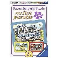 Ravensburger puzzle 3x6 delova - Moje prve puzle 3 u 1, 06115