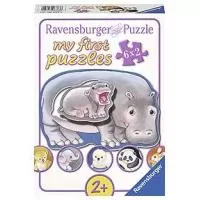 Ravensburger puzzle 12 delova - Moje prve puzzle, 6 u 1 06883