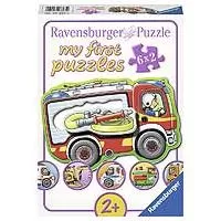 Ravensburger puzzle 12 delova - 6 u 1,vozila 07367