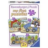 Moje prve slagalice Ravensburger - Građevinska vozila 06946