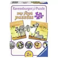 Ravensburger Moje prve puzle - Divlje životinje sa mladuncima 06943