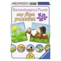 Ravensburger puzzle 18 delova - 9 u 1 sitne životinje 07313