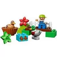 LEGO® DUPLO® kockice Šumske životinje: patke LE10581