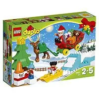 LEGO® DUPLO® kocke Santas Winter Holiday – Deda Mrazovi zimski praznici 45 delova 10837