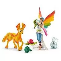 Schleich Figurice Bayala - Dugina vila Dunya sa ždrebetom 41438