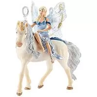 Schleich Figurice Bayala - Vila Lunaja na jednorogu 70537