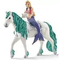 Schleich Figurice Bayala - Sirena Gabriella na konju 70558