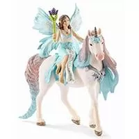 Schleich Figura Bayala - Vila Eyela na leđima kraljevskog jednoroga 70569