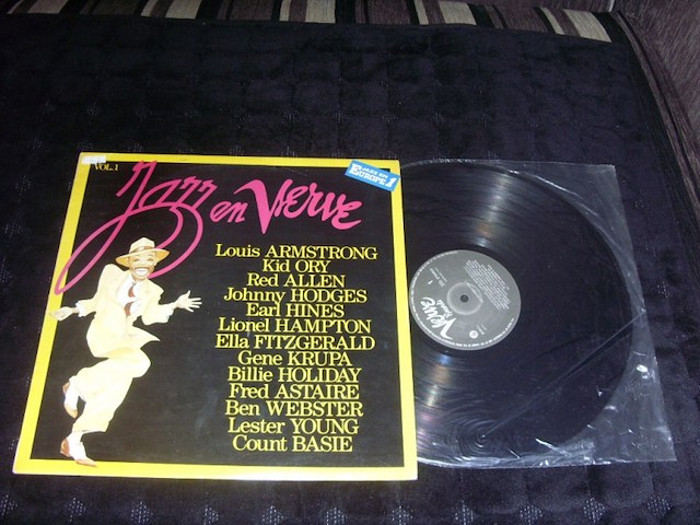 Various – Jazz En Verve Vol. 1 LP RTB 1989.